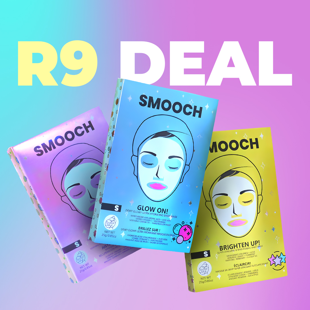 97% off on SMOOCH Sheet Masks (3's) | OneDayOnly