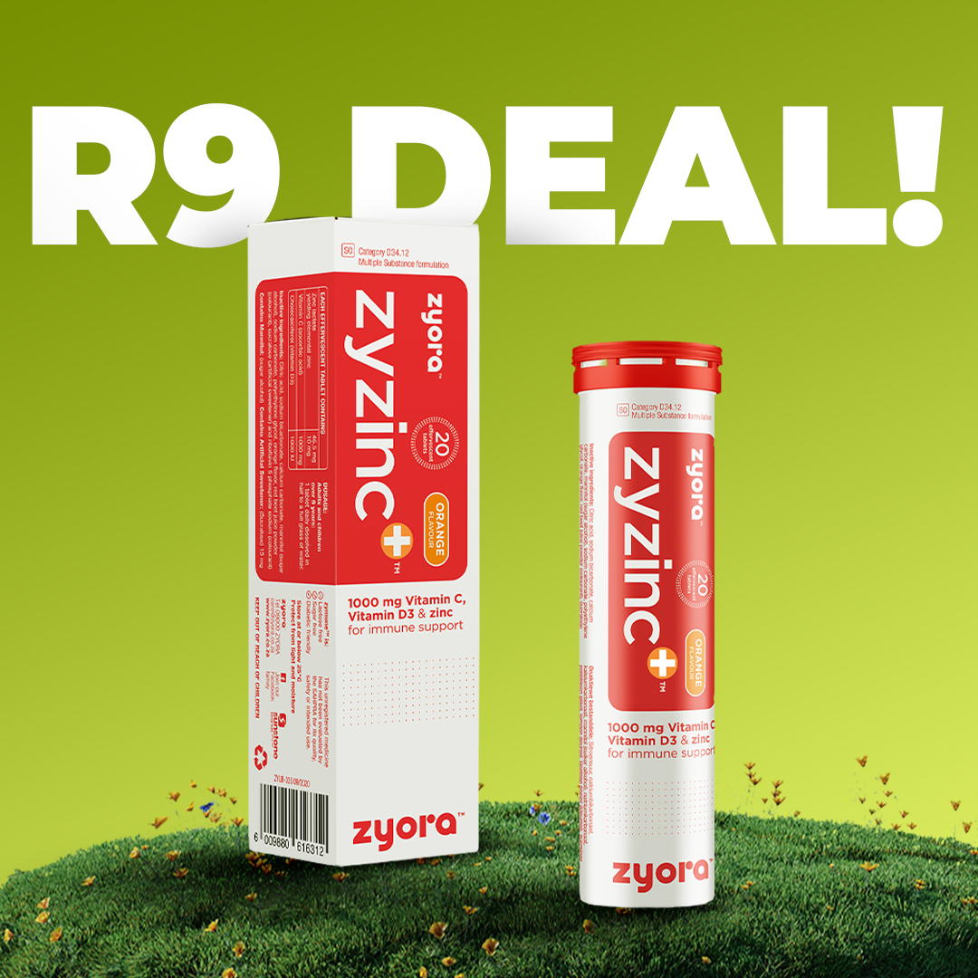 91% off on Zyora 20's Zyzinc+ Effervescents | OneDayOnly