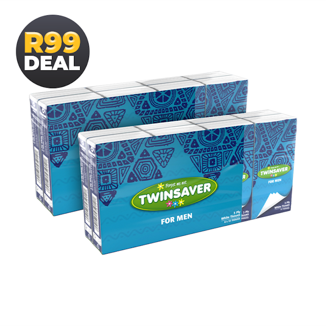 Twinsaver 2x 8's 3-Ply Pocket Tissues | OneDayOnly