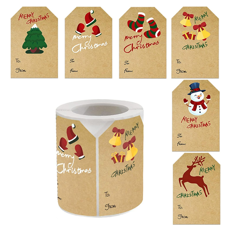 40% off on 250x Christmas Gift Labels | OneDayOnly