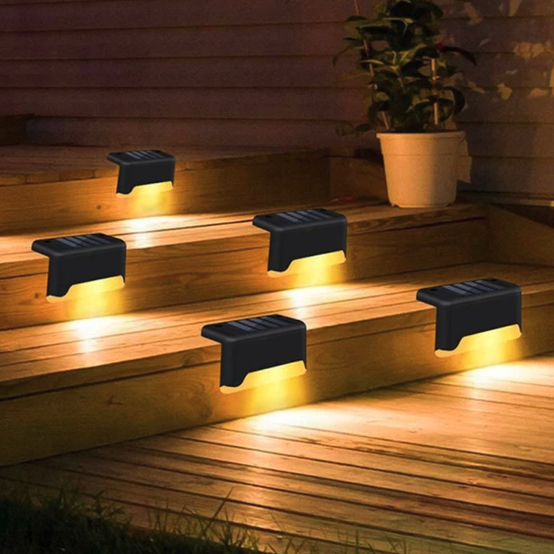 67% off on bulbax 4x Solar Stairs Step Lights | OneDayOnly