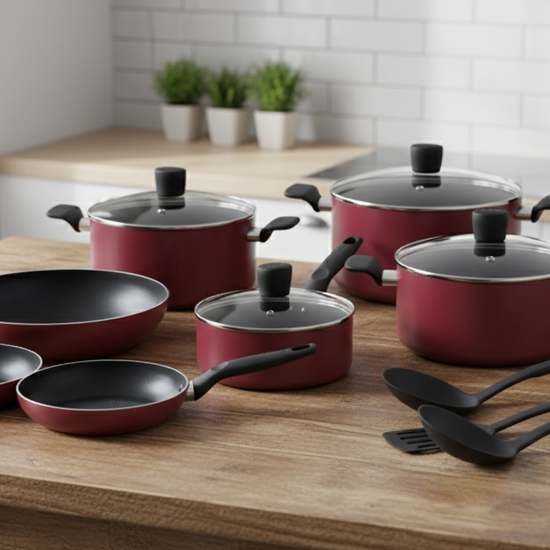 30% off on 12-Piece Super Cook Cookware Set | OneDayOnly