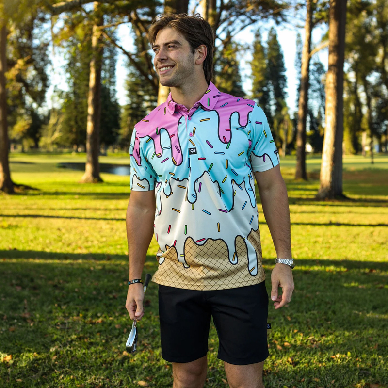 22% off on Men's Funky Golf Shirt | OneDayOnly