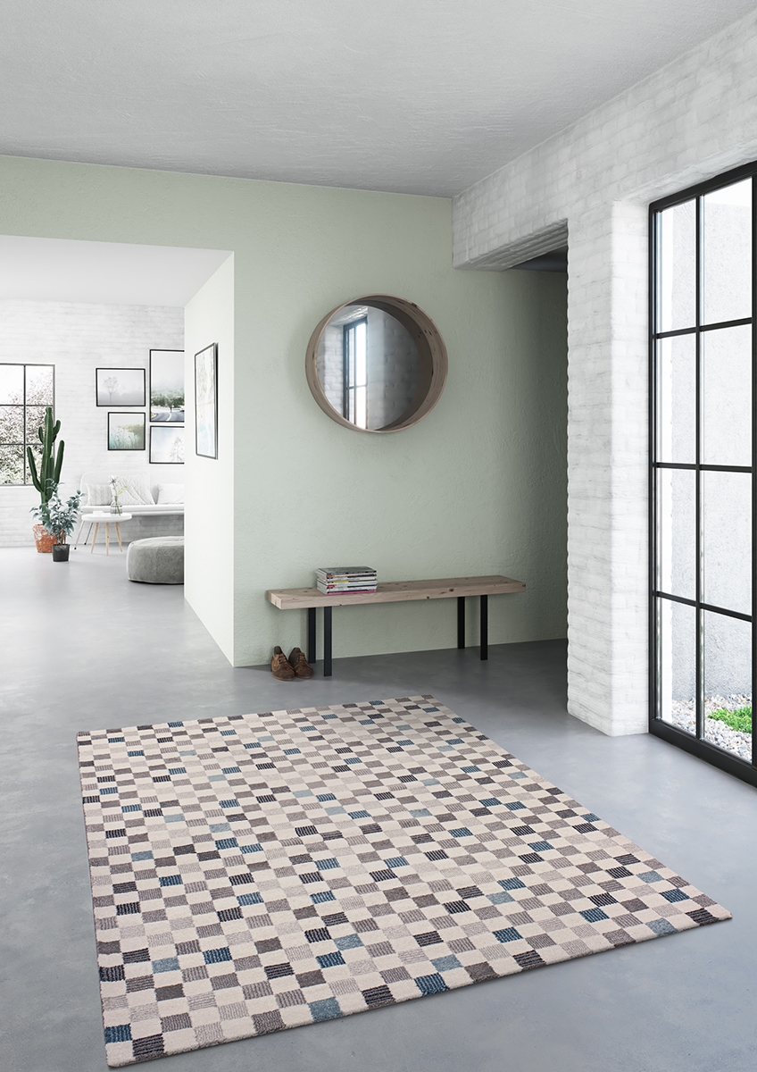 53% off on Grey Beige Geometric Rug | OneDayOnly