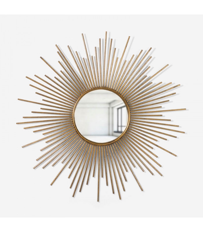 R100 off on Flare Circular Gold Mirror | OneDayOnly