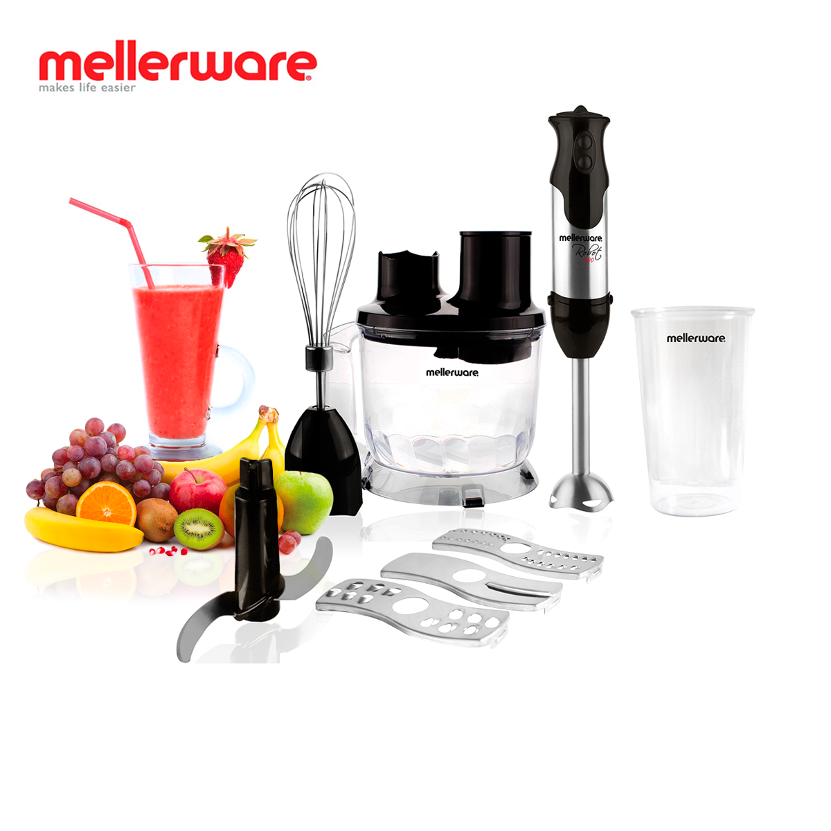 27% off on Mellerware 800W Stick Blender Set | OneDayOnly