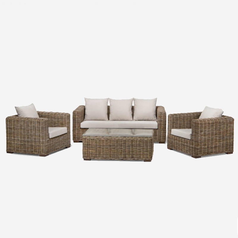 R3,300 off on Kubu Rattan Patio Lounge Set | OneDayOnly